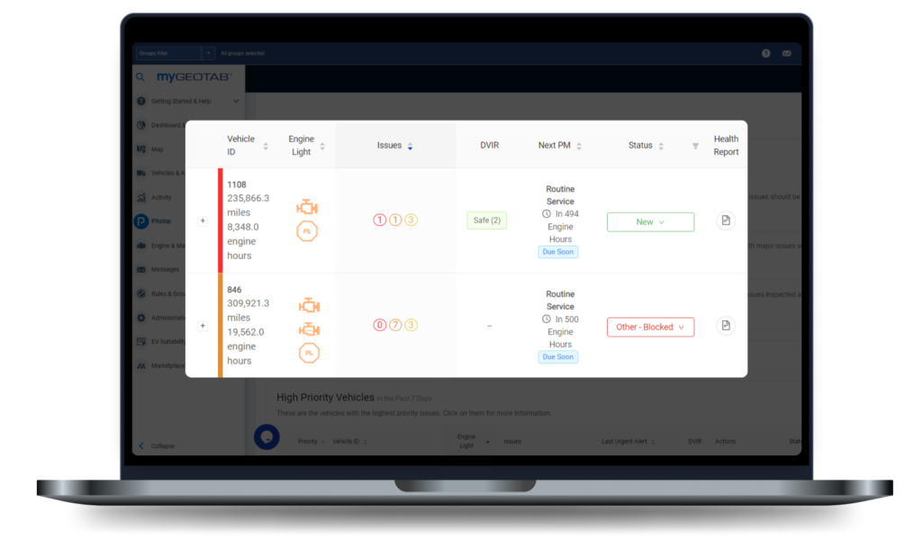 Predictive Geotab Fleet Maintenance Software ROI Calculator - Pitstop
